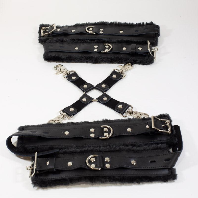 Shop Fur Lined Hogtie Restraint - Love Shop